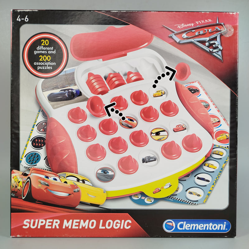 Clementoni Disney Pixar Cars Super Memo Logic Disney Pixar Cars Super
